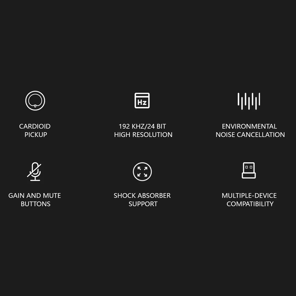 SOUNDTECH Lite 2.0 Condenser Microphone Stand Table for PC Recording S ...